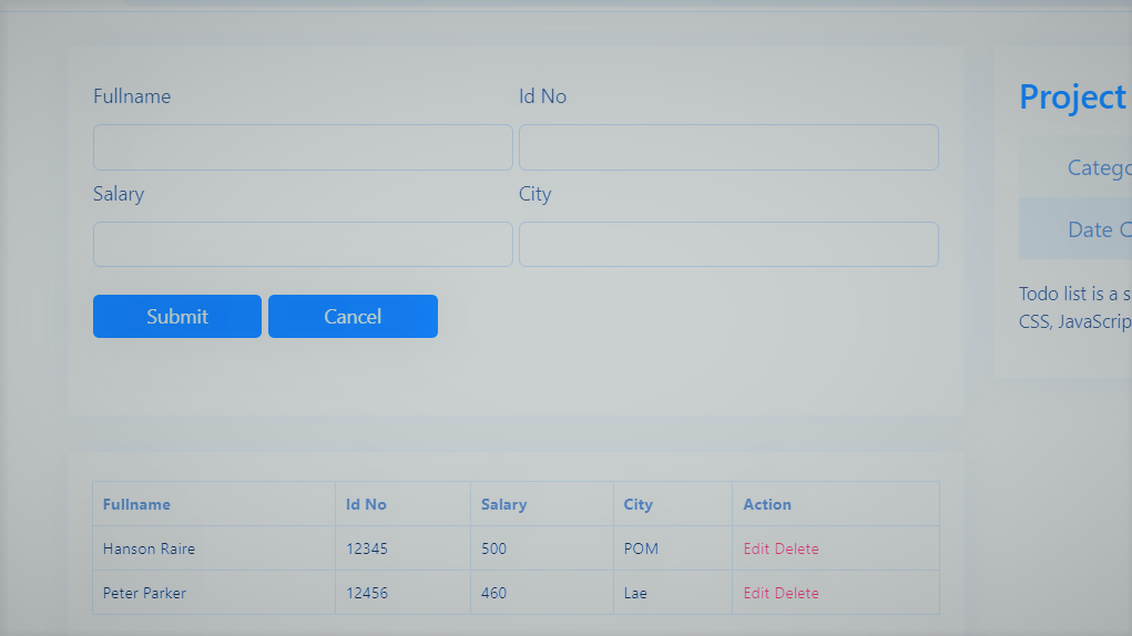 iProfile - index